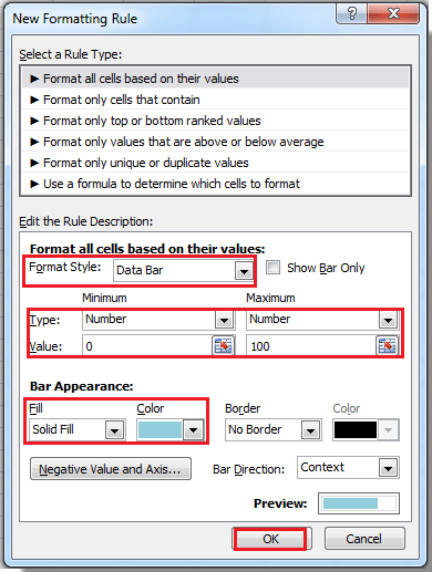 How To Create Data Bar With Conditional Formatting In Excel 6923