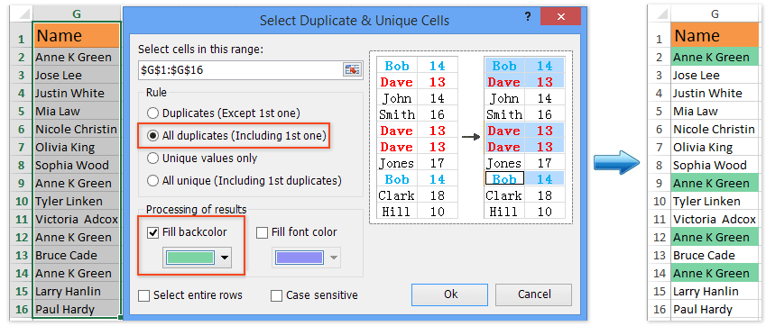 How To Detect Duplicate Entries In A List In Excel