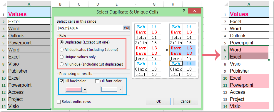 How To Remove Duplicates That Are Case Sensitive In Excel 
