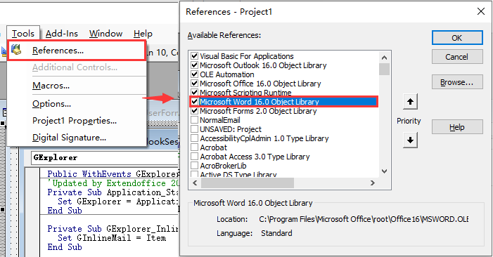 How to insert a date picker in emails in Outlook?