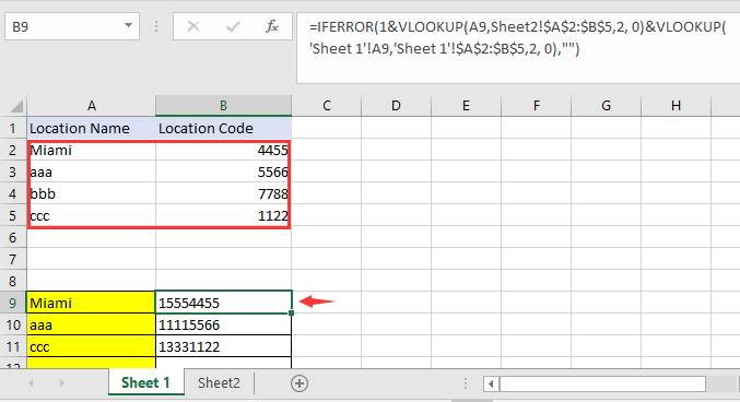 How to return value in another cell if a cell contains certain text in ...