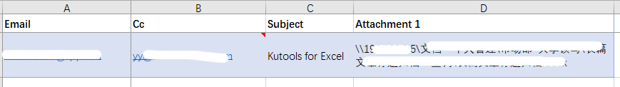 How to send personalized mass emails to a list from Excel via Outlook?
