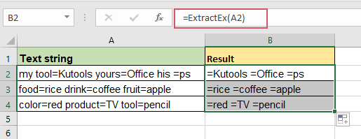 Extract Word Beginning With A Specific Character In Excel
