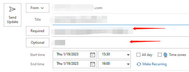 How to see who is invited to a meeting in Outlook?