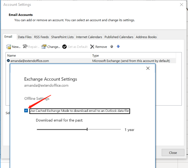 Quickly statistic and count emails/items in Outlook