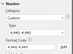 How to format axis labels as thousands/millions in Excel?