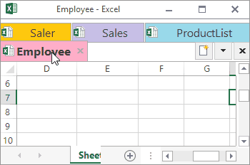 Search and highlight search results in Excel