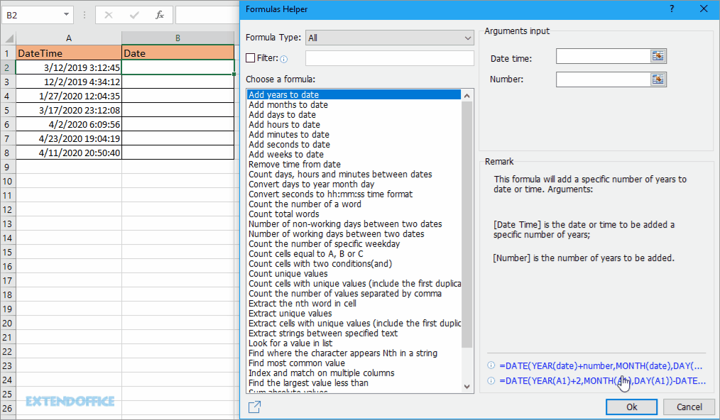 How To Remove Time From Date In Excel 