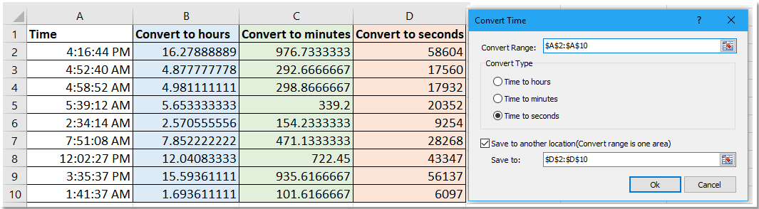 How To Convert Time To Decimal Hours minutes seconds In Excel 