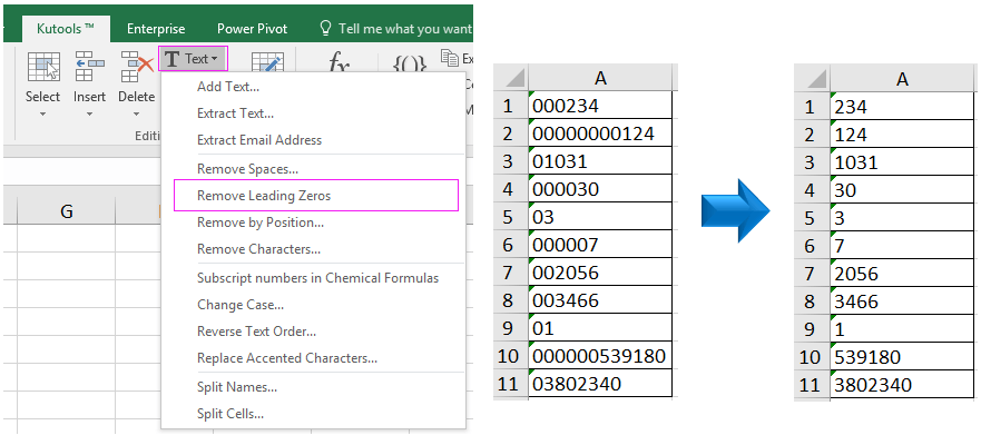 How To Remove Leading Spaces In Cells In Excel 