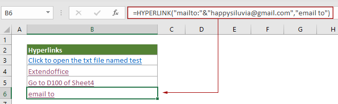 Excel hyperlink tutorial: create, change, use and remove in Excel