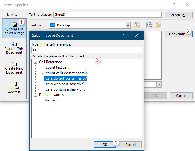 Excel hyperlink tutorial: create, change, use and remove in Excel