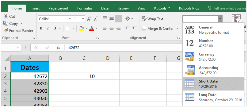 How to add or subtract days, months, and years to date in Excel?