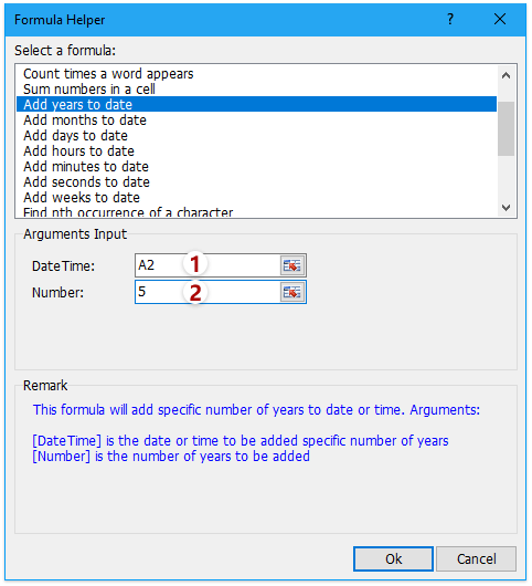 How to add or subtract days, months, and years to date in Excel?