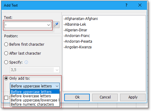 How To Add Hyphen Between Words In Excel 