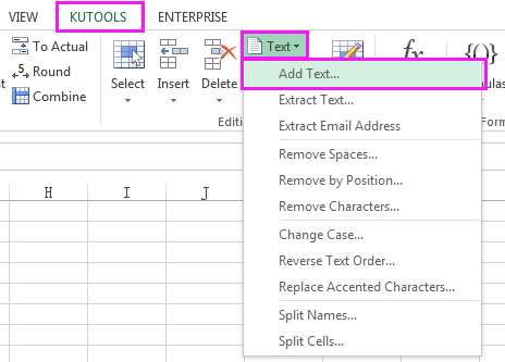 How to add period after numbers list in Excel？