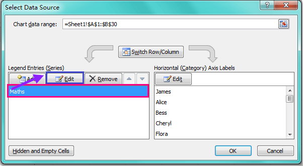 How To Add A Scrollbar To Chart In Excel