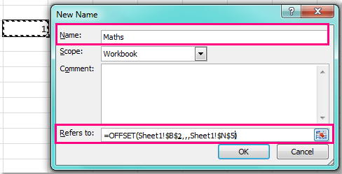 How to add a scrollbar to chart in Excel?