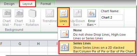 How to add series line in chart in Excel?