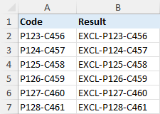 How to add text to the beginning or end of all cells in Excel?