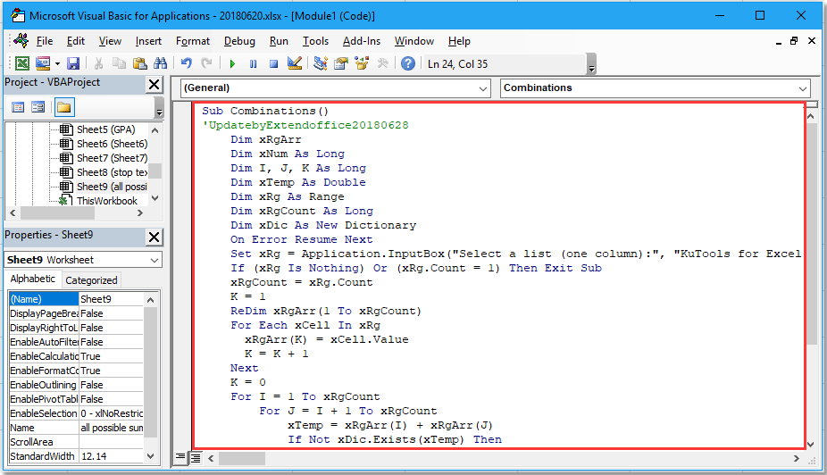 How To Find All Possible Sums Of Two Numbers In A List In Excel