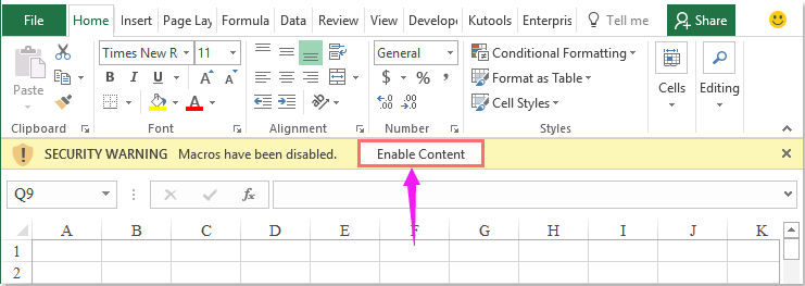 How to always at cell A1 when opening workbook?