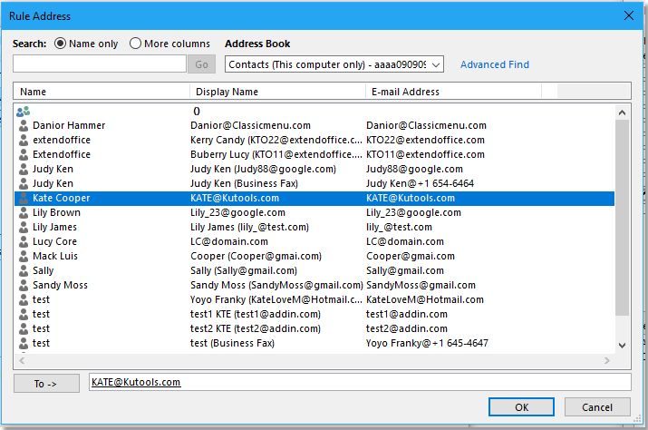 How to always cc to someone while sending email through Outlook?