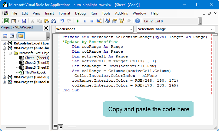 Auto Highlight Active Row And Column In Excel Full Guide