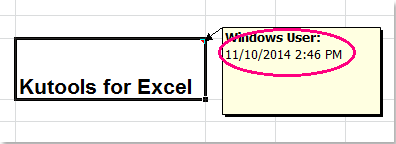 How to auto add date and time to comment in Excel?