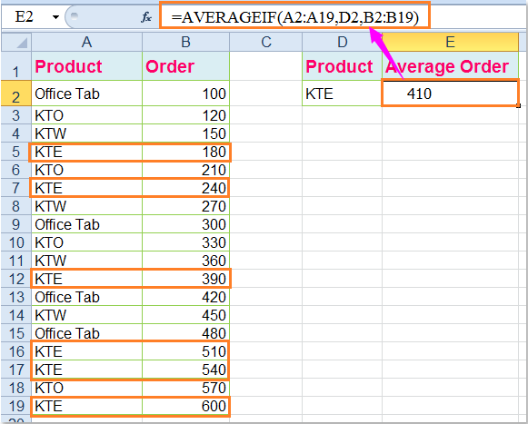 How To Average Cells Based On Multiple Criteria In Excel 