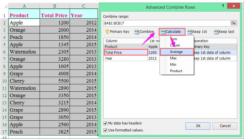 How To Average Values If Another Column Contains Certain Text In Excel 