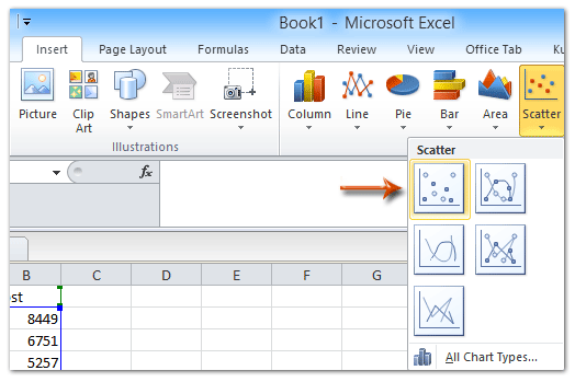 How to add best fit line/curve and formula in Excel?