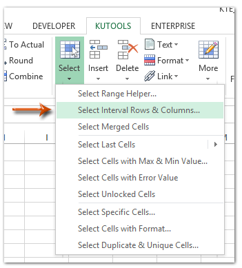 How to border every 5/n rows in Excel?