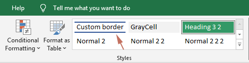Excel borders: how to add, customize, remove and more