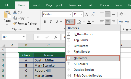 Excel Borders How To Add Customize Remove And More 2669