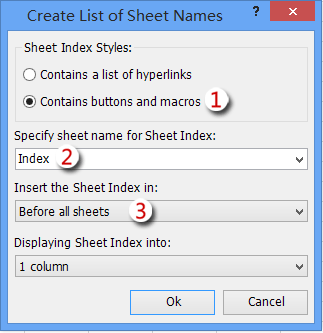 How to create buttons to open/go to certain sheets in Excel?
