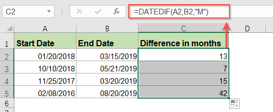Calculer La Diff rence Entre Deux Dates En Jours Semaines Mois Et Ann es Dans Excel