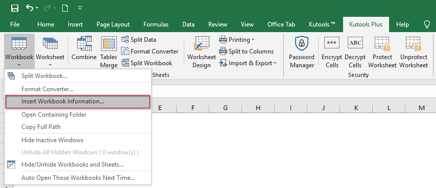 How To Set Cell Value Equal To Tab Name In Excel 