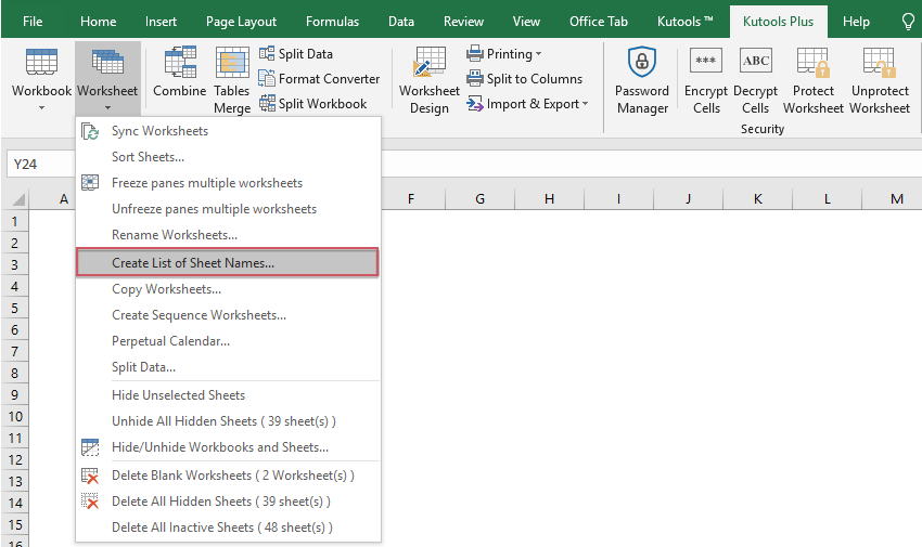 How To Set Cell Value Equal To Tab Name In Excel 