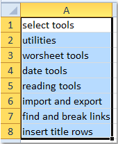 How to convert cell contents to comments in Excel?