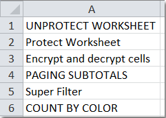 How to change case of text in Excel?