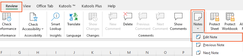 How to Change the Shape of Comment Boxes (Notes) in Excel