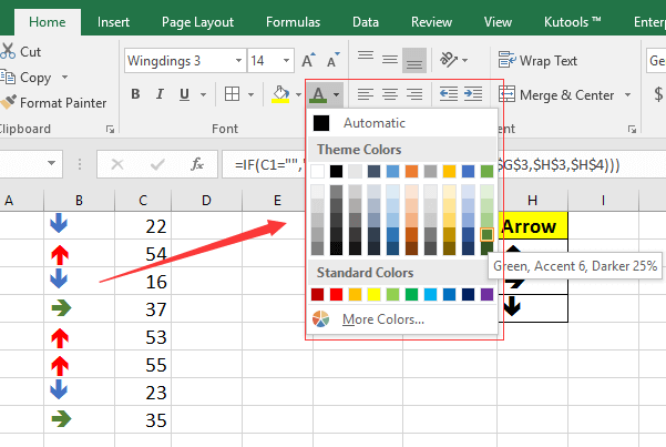 How To Change Conditional Formatting Icon Set Color In Excel 
