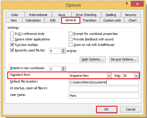 How To Change Default Font In Excel 