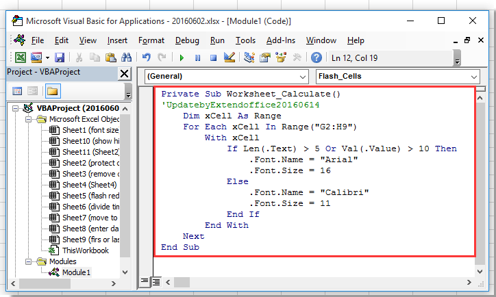 How To Quickly Change Font Size Based On Cell Value In Excel 