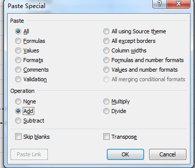How to change values in a cell range in Excel?