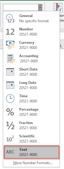 How to change 9-digit zip codes to 5 digits in Excel?