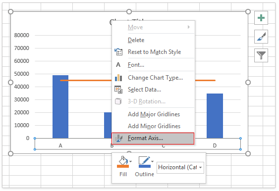 How To Add Benchmark Line In Excel Graph Printable Templates