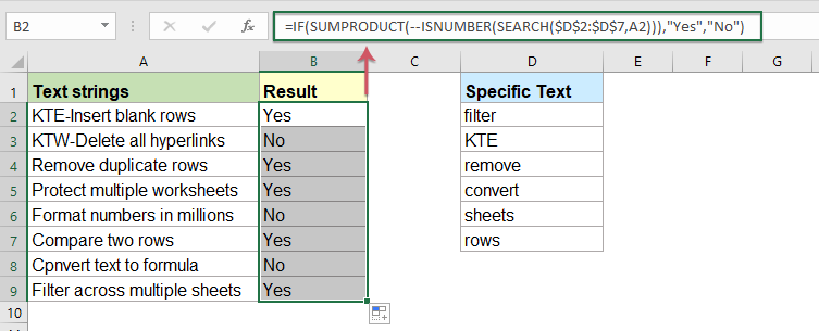 How To Check If Cell Contains One Of Several Values In Excel 