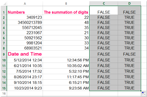 How to check if / find cells contains formulas in Excel?